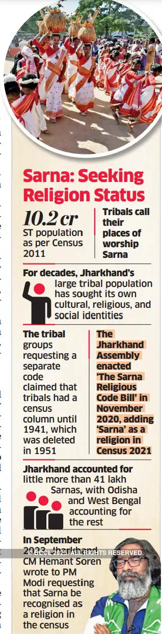 Jharkhand elections: Sarna Religious Code for tribals resurfaces in ...