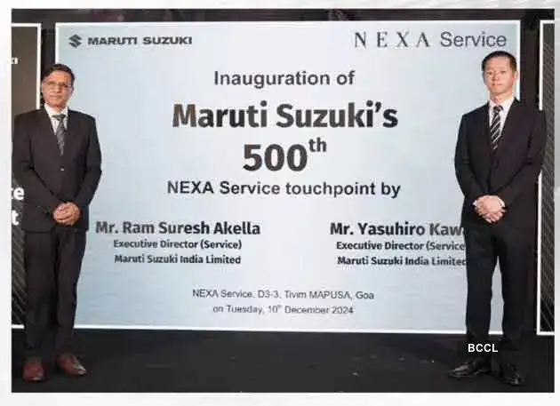 Maruti shares: Maruti Suzuki eyes 8,000 overall service touchpoints by ...