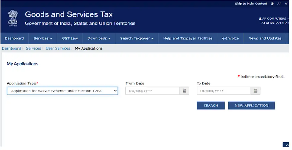 GST Amnesty scheme waiver of interest and penalty: Step by step guide for eligible taxpayers to ...