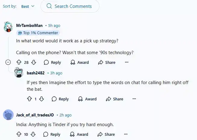 LinkedIn is not Tinder: Screenshot of an Indian sending flirty DMs to a ...
