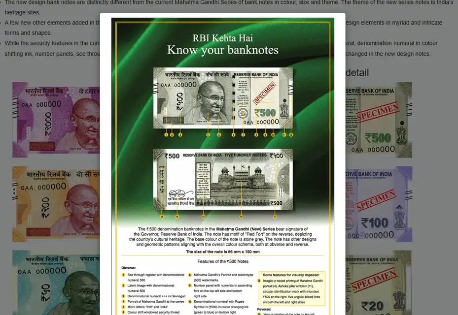 Rs 500 fake notes news buzzing on social media: Know how to check the ...