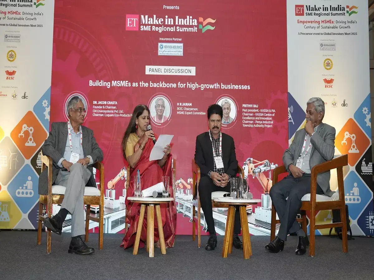 ‘Backbone of Karnataka’s economy’– experts at ET Make in India SME ...