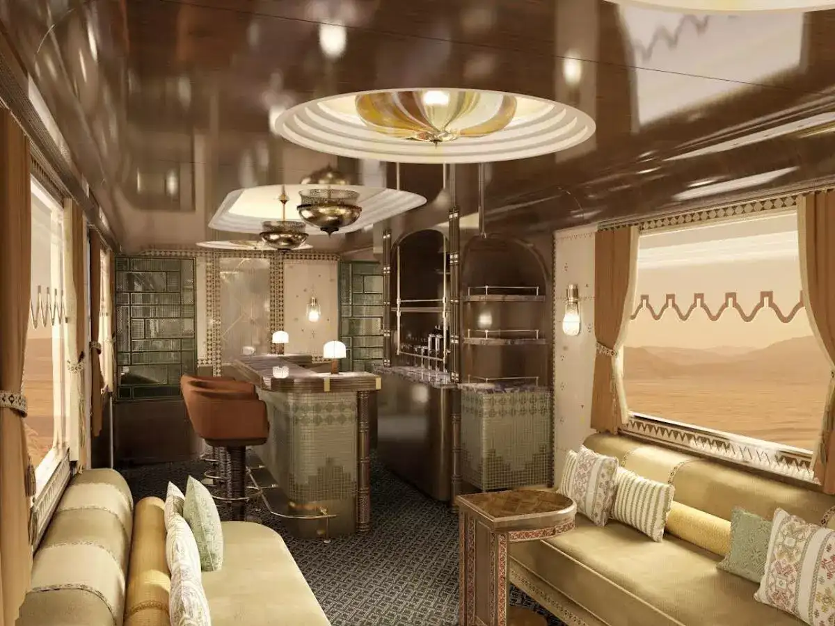Inside Saudi Arabia’s first five-star luxury train worth Rs 461 crores ...