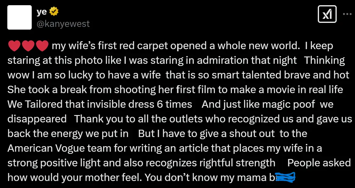 Kanye West fires back at critics over Bianca Censori’s Grammys look ...