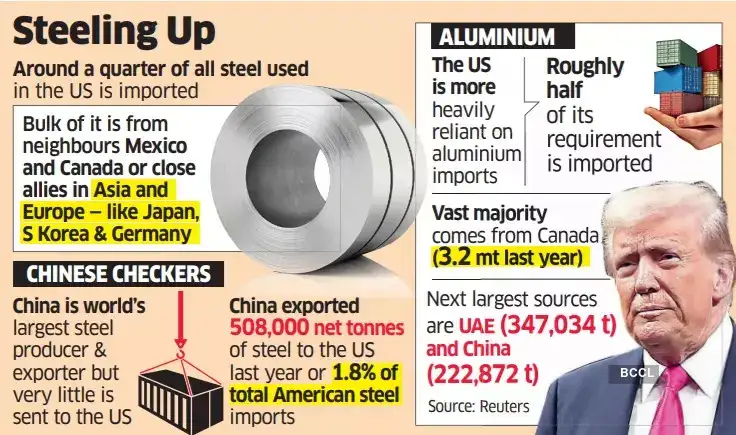 Trump’s steel tariffs to hit Indian exports, intensify domestic ...