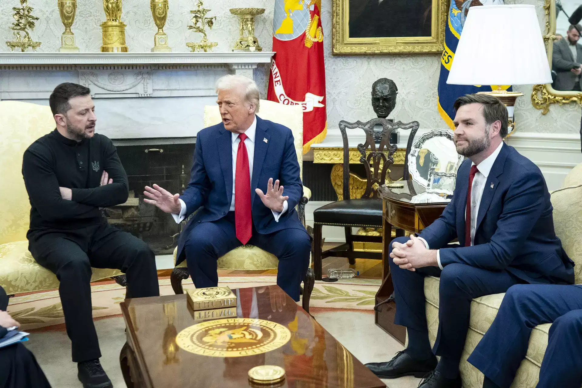 SNL's satirical jibe at Trump-Zelenskyy Oval Office clash sparks heated debate among netizens ...