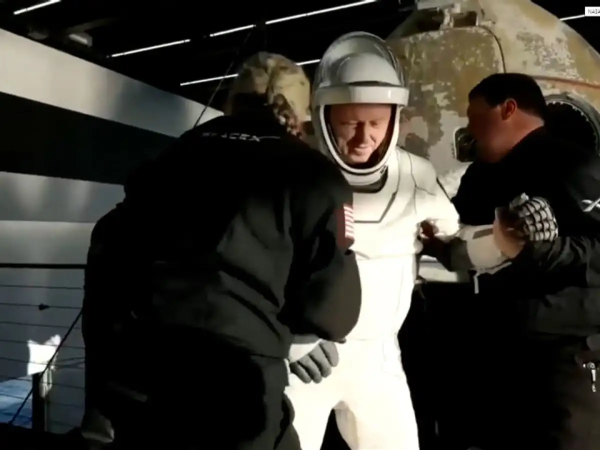 In Pics: Nasa Astronauts Sunita Williams, Butch Wilmore emerge from Dragon after SpaceX Crew 9 ...