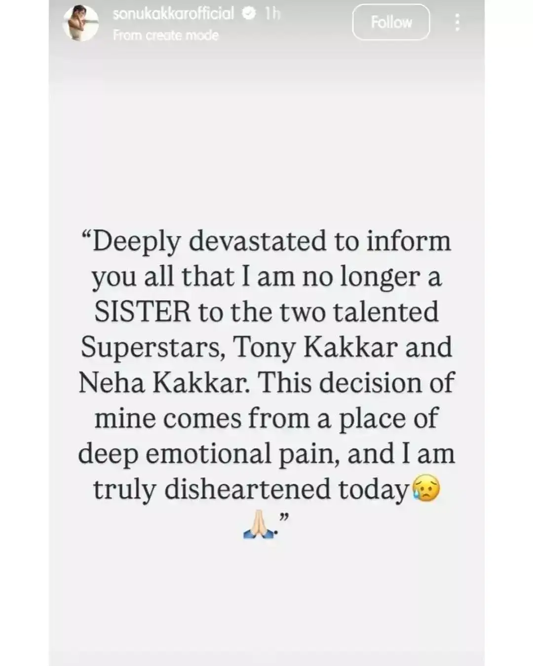 Neha Kakkar’s tattoo tribute to Tony sparks sibling drama as Sonu ...
