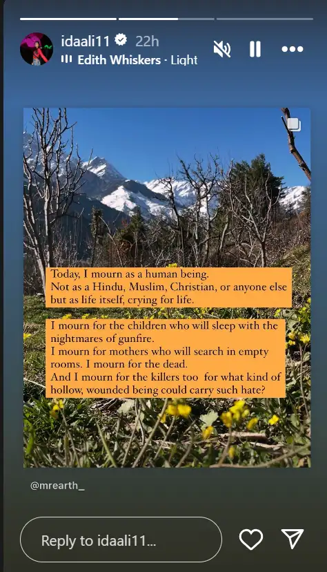 Anurag Kashyap, Imtiaz Ali’s daughters react to Pahalgam attack: ‘Were ...