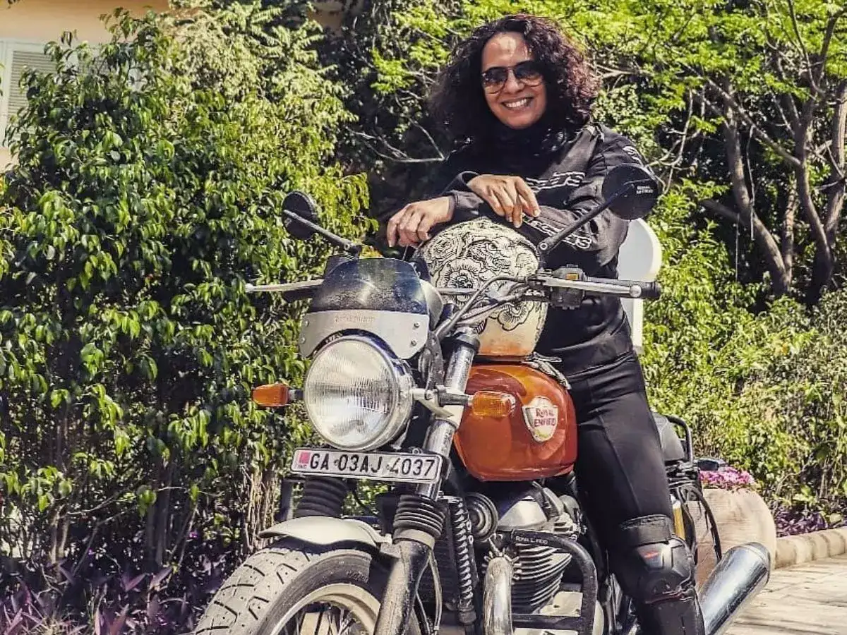 Mom of two first learnt bike at 45. Then she quit her job and at 50 she ...