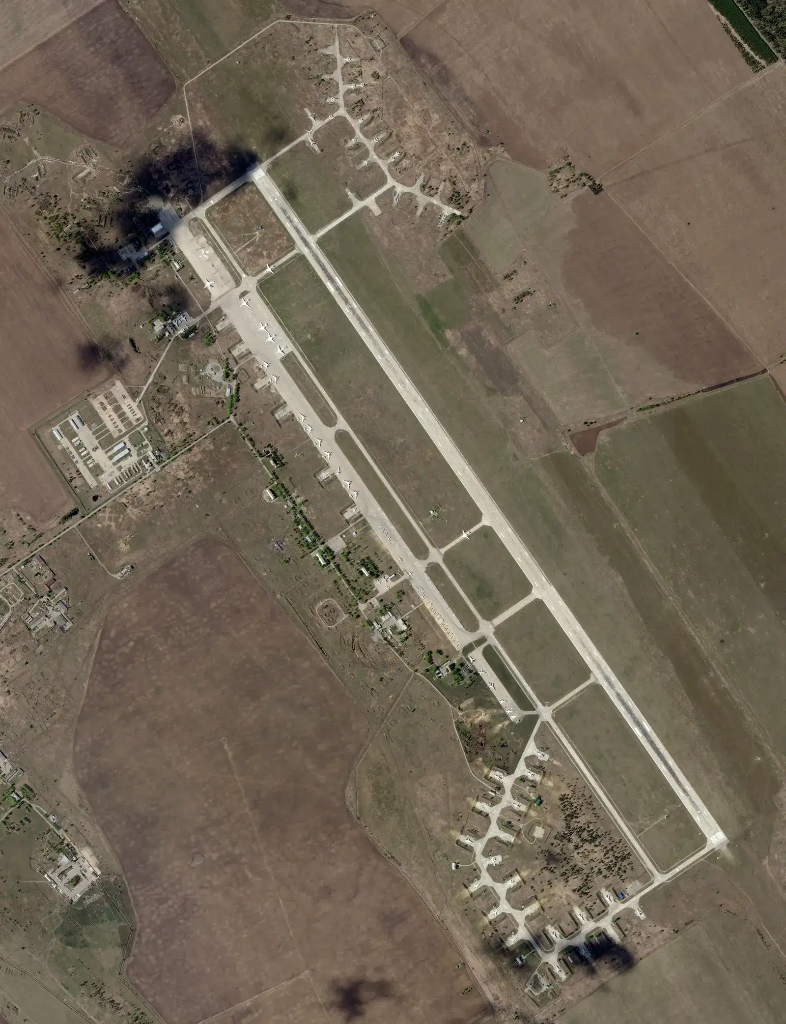 Russia Ukraine war: Satellite images reveal massive destruction of warplanes caused by Sunday's ...