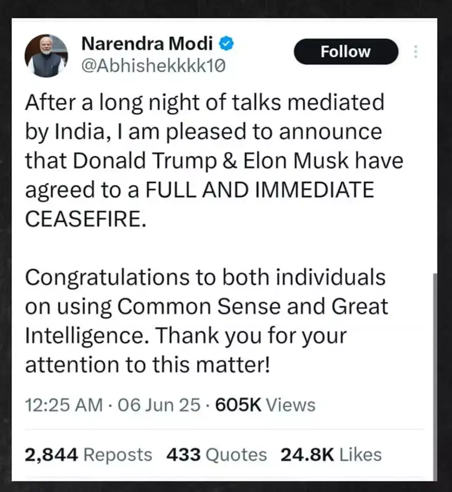 Memes flood the internet as Trump Musk feud goes public - The Economic ...