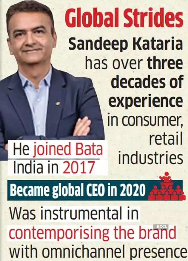 Bata CEO Sandeep Kataria resigns after 5 years; succession plans ...