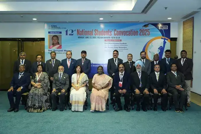 ICMAI National Students’ Convocation 2025: President of India ...