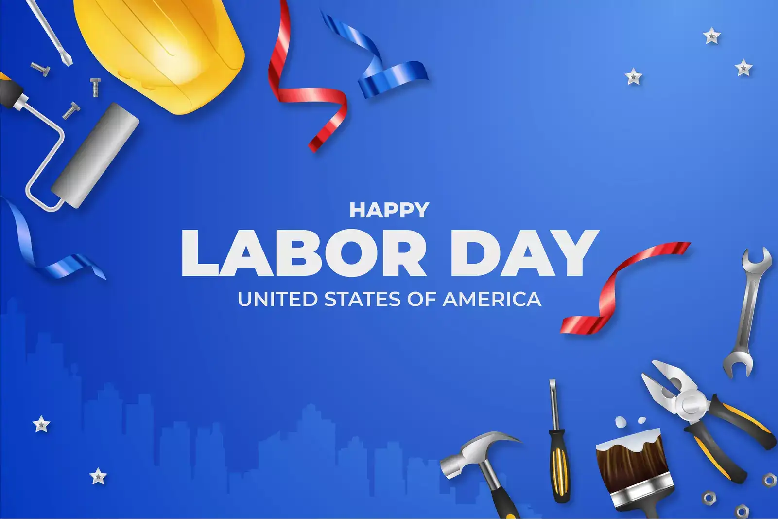 labor day 2025 Wishes quotes greeting images social media captions USA ...