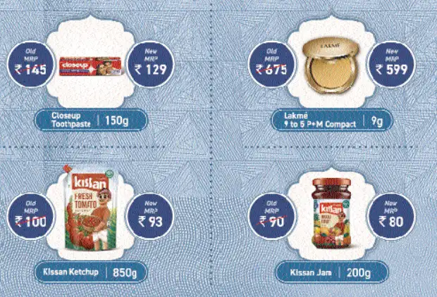 Hindustan Unilever cuts prices of consumer products after GST reforms ...