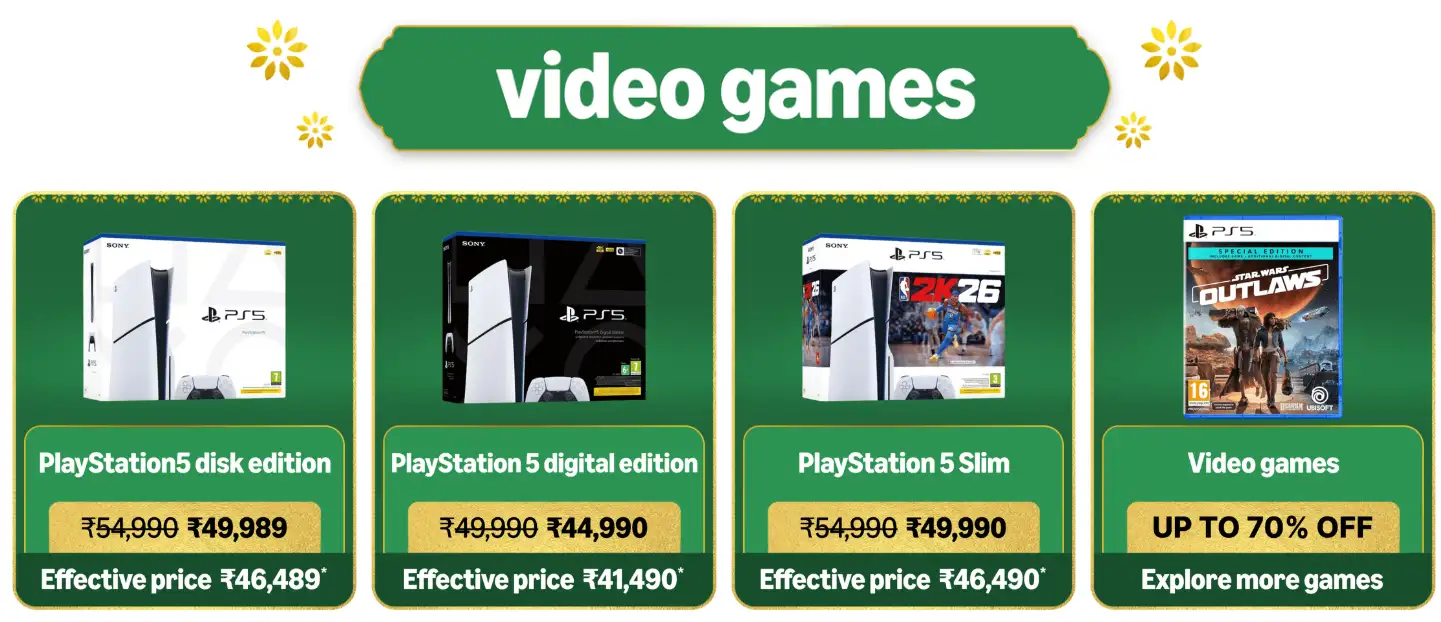 Amazon Great Indian Festival 2025: Power Up with Epic Deals on Gaming ...