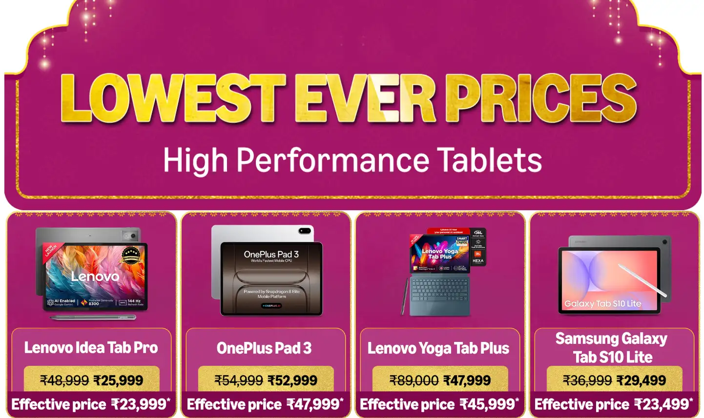 Amazon Great Indian Festival 2025: Grab the Hottest Tablets at ...