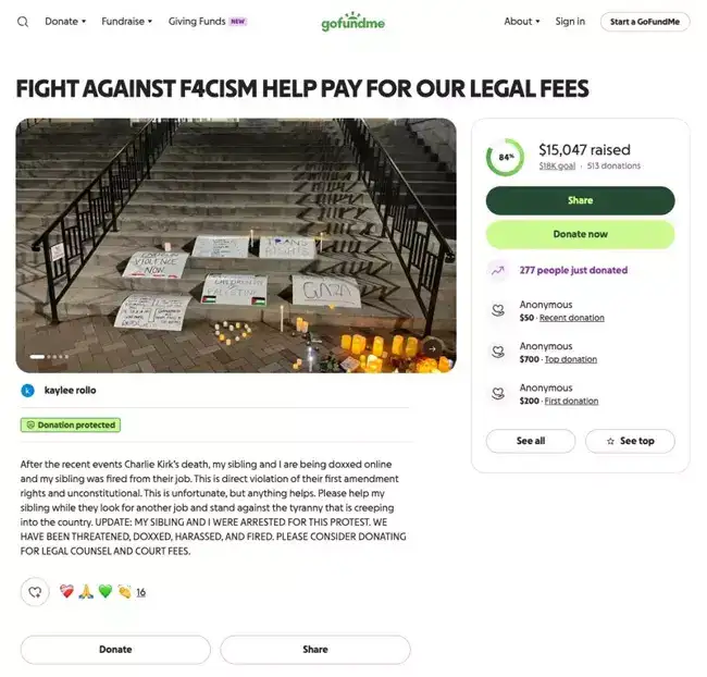 Who are Rollo sisters? The Charlie Kirk memorial vandalisers beg for ...