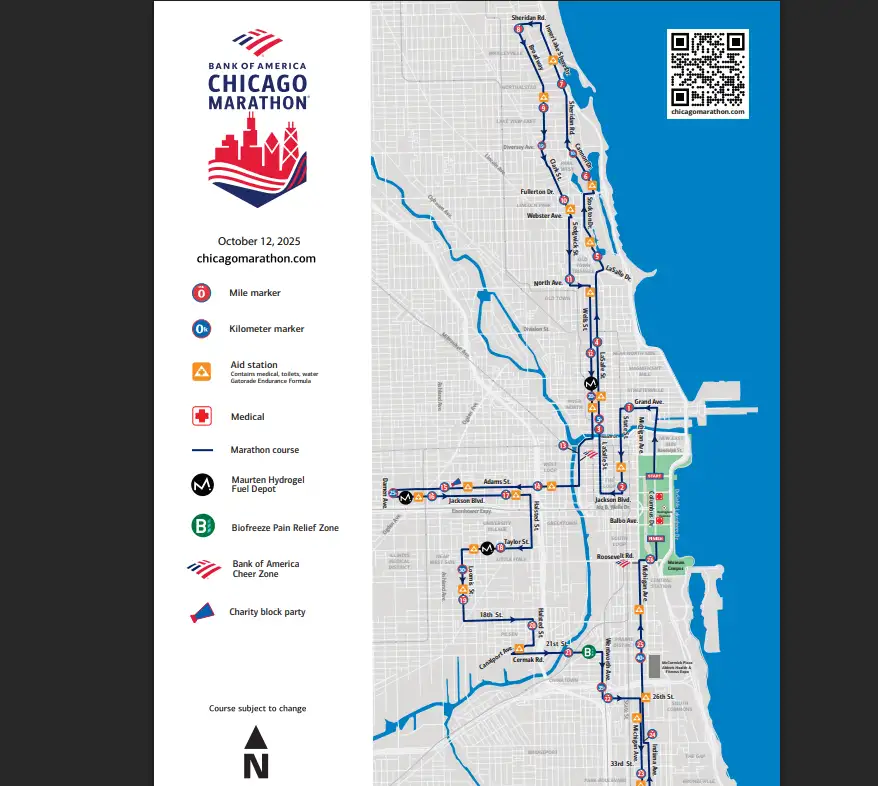chicago marathon tracking: Chicago marathon 2025: What time does it ...