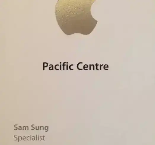 His name was Sam Sung and he went viral for working at an Apple Store ...