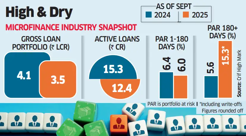 Capital crunch, poor asset quality topple small microfinance ...