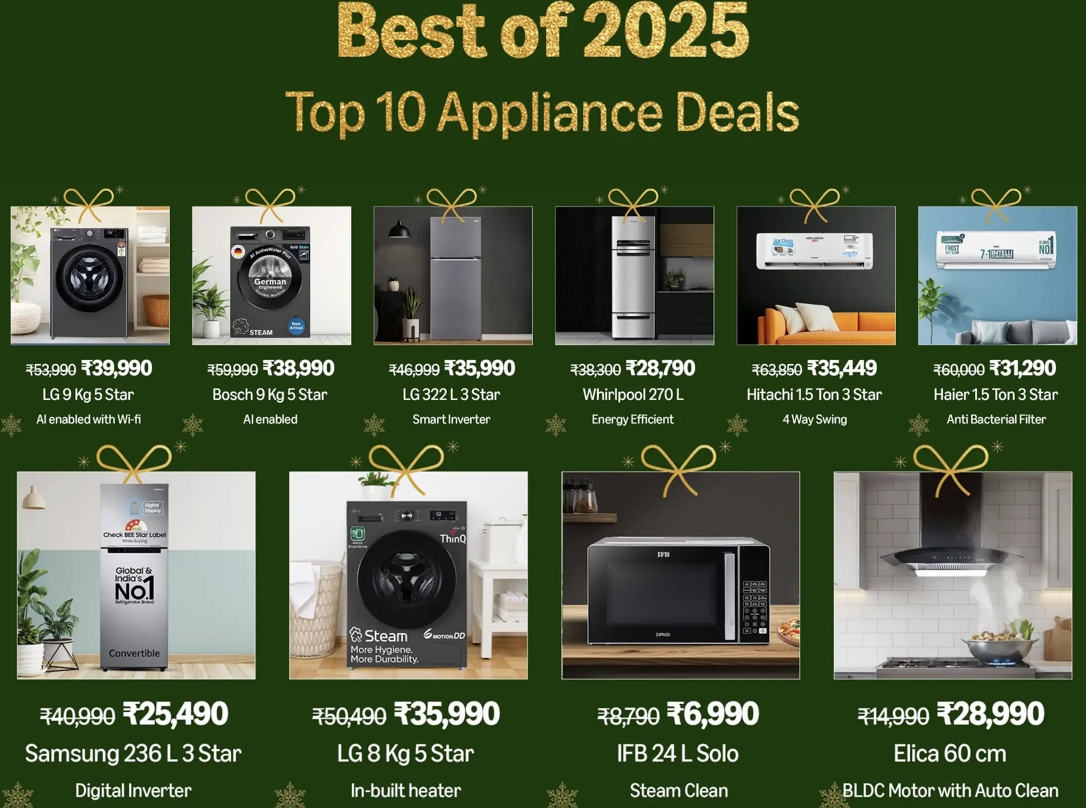 Amazon Sale - Top 10 Appliance Deals of 2025 You Can’t Miss - ET Adviser