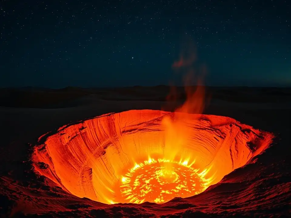 Why Turkmenistan’s ‘Door to Hell’ Has Been Burning for 50 Years - The ...