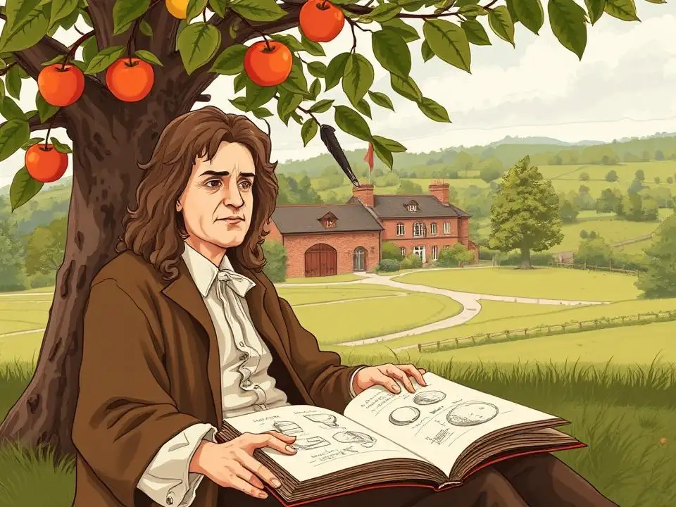 Isaac Newton Didn’t Get Hit by an Apple, He Watched One Fall - The ...