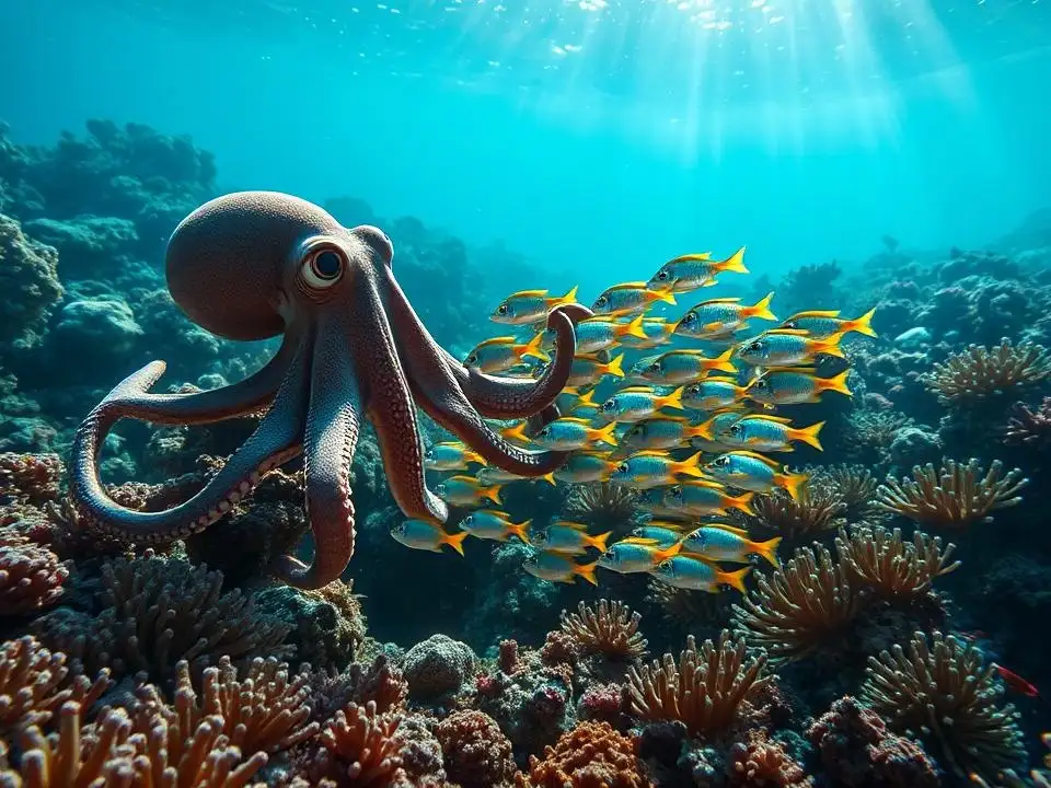Why Do Octopuses Punch Fish During Hunts? Scientists Uncover a Hidden ...