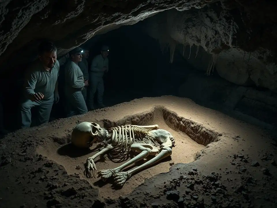 How Did Early Humans Use Submerged Caves? 8,000-Year-Old Skeleton ...