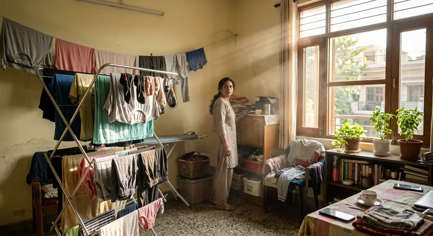 Can Indoor Laundry Quietly Increase Dust Levels at Home - The Economic ...