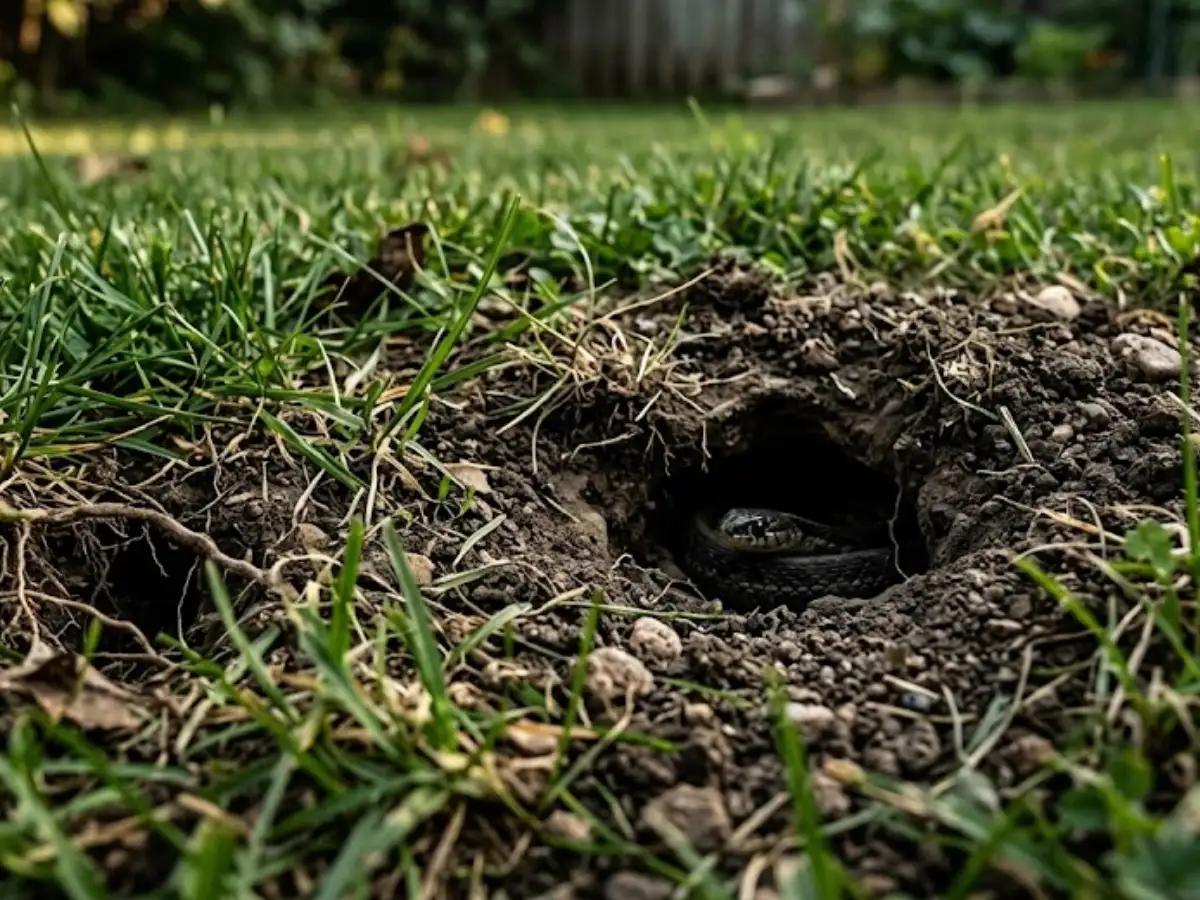 What Snake Holes in Your Yard Actually Look Like, And Which Ones to ...