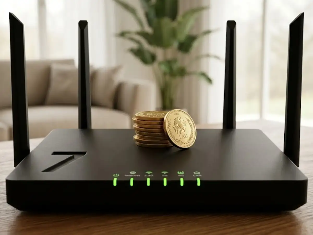People are putting coins on their routers; here’s what really happens ...