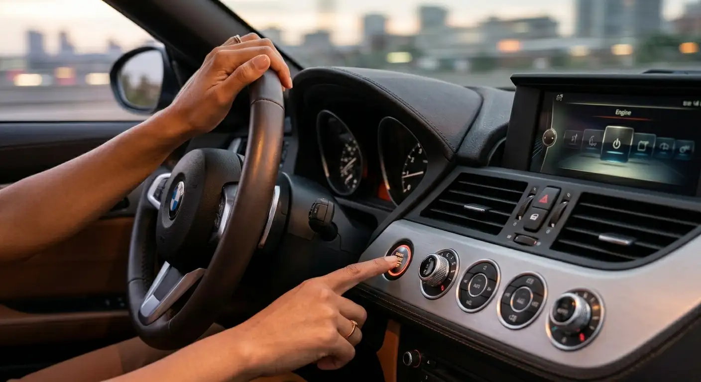 Hit the forbidden Start button at 70 mph? Here's what your car does next
