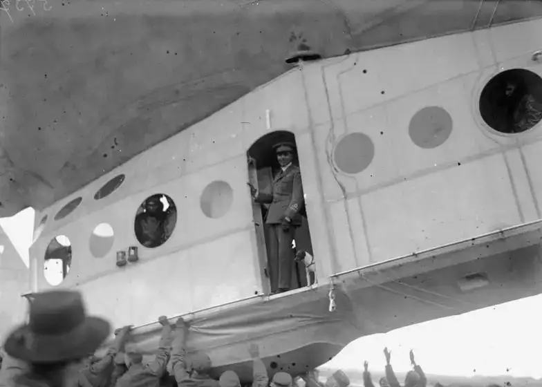In 1926, Umberto Nobile flew to the North Pole with his beloved dog ...