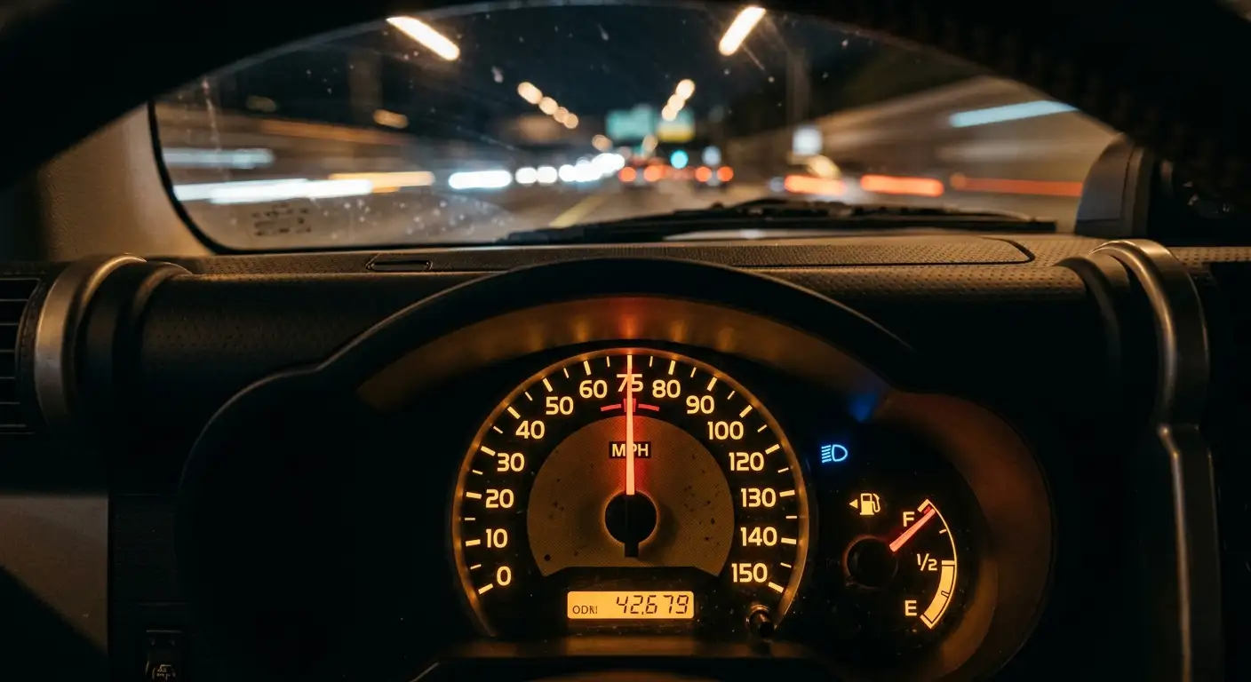 Driving at 75 mph burns 27% more fuel and most drivers have no idea