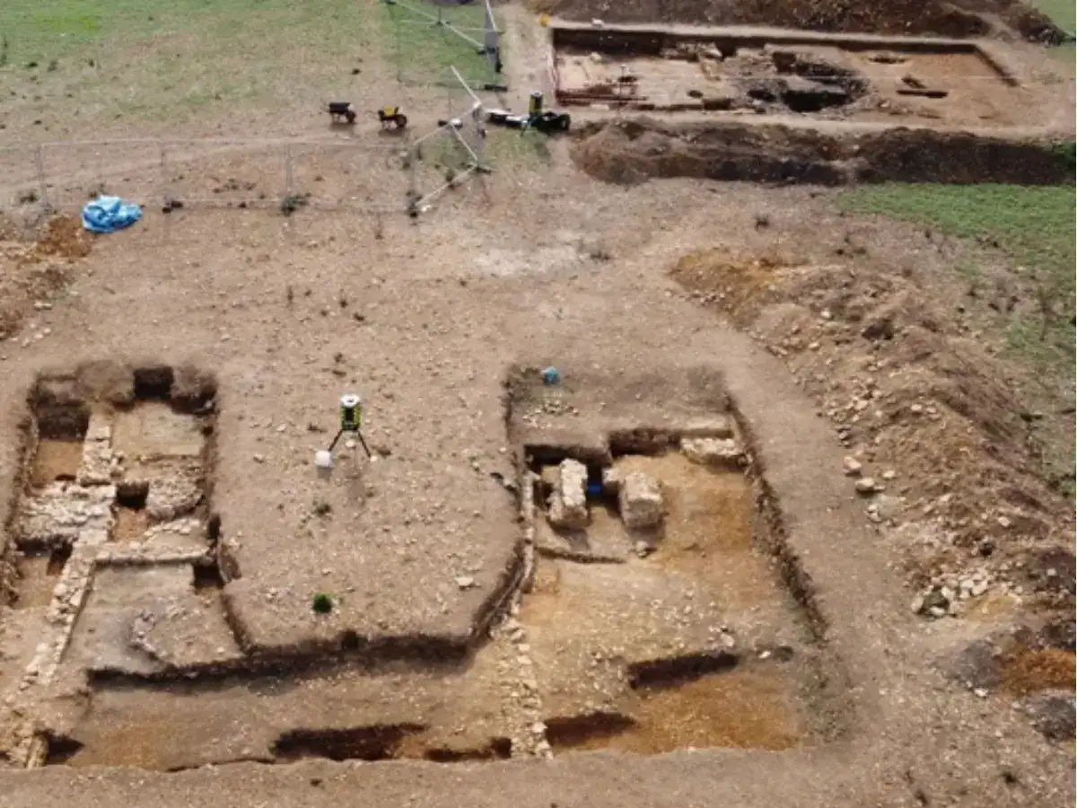 A farmer son’s routine field dig led to strange patterns, which are ...
