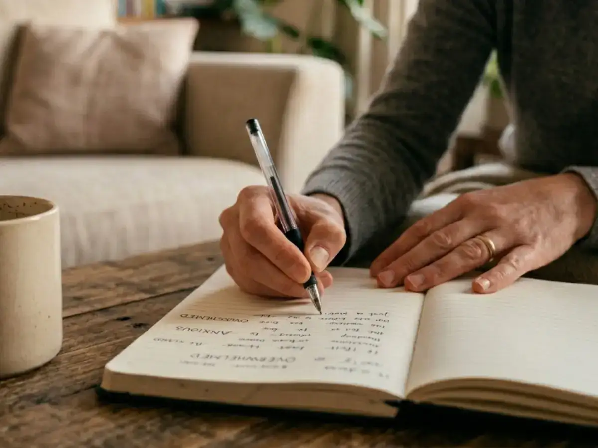 Psychology suggests adults who quietly put feelings into simple words ...