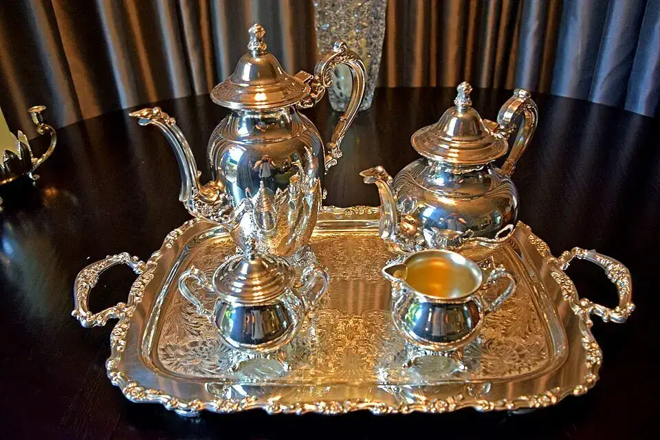 Every '80s home had a velvet-lined box of silver flatware that never ...