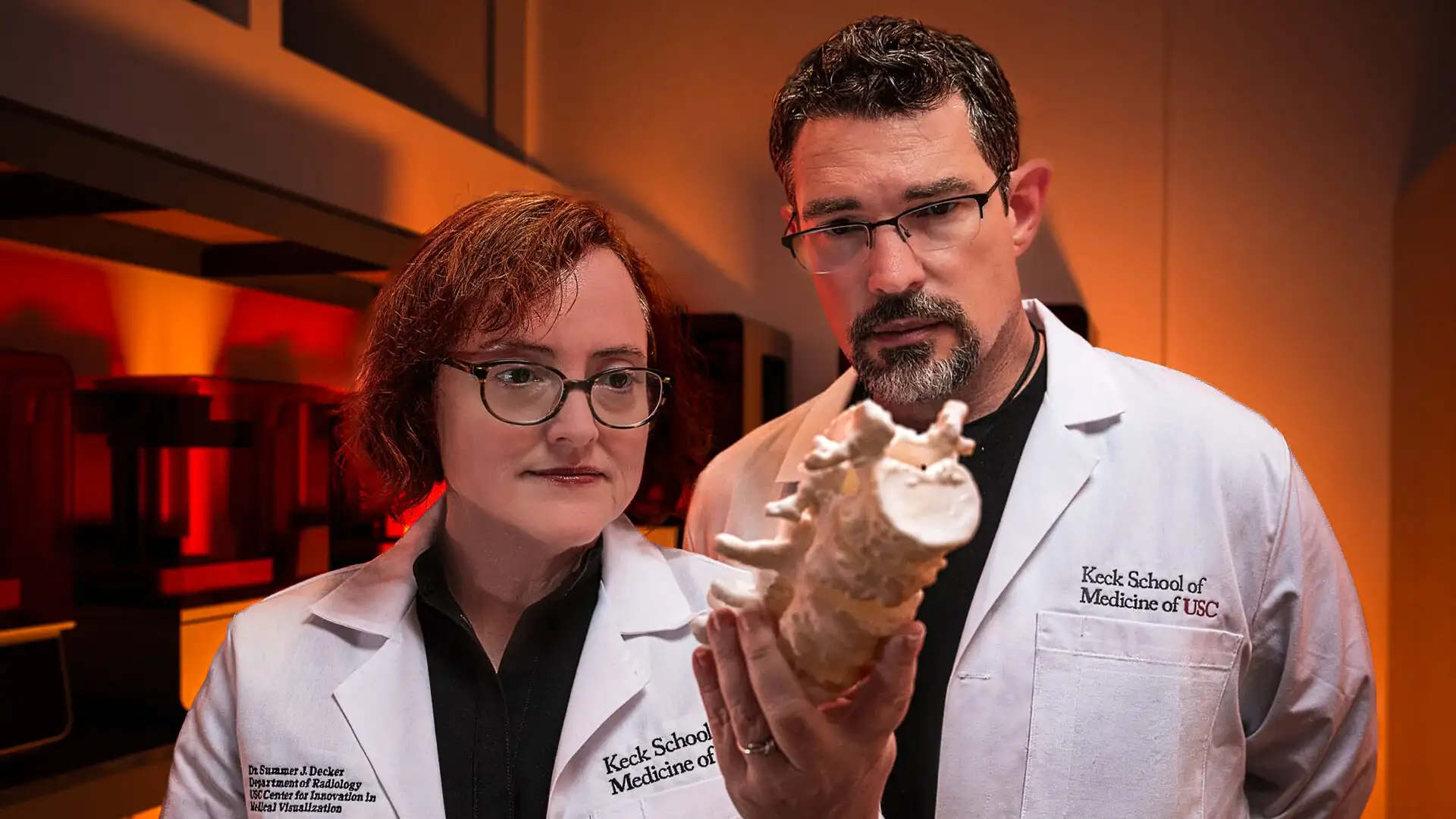 Two Egyptian mummies were scanned in Los Angeles with half-millimeter ...