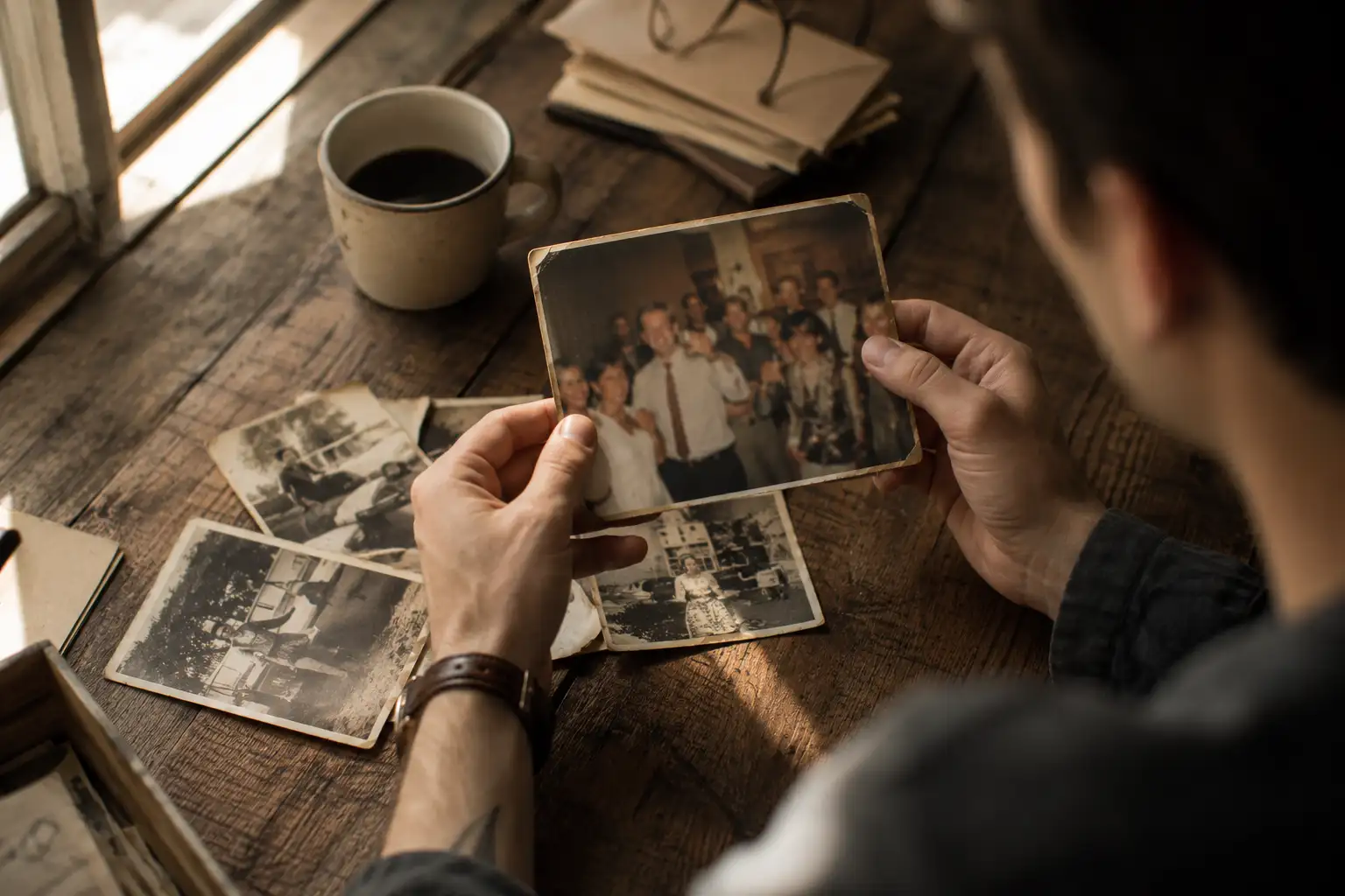 Psychology suggests that adults who keep returning to old photos aren't ...