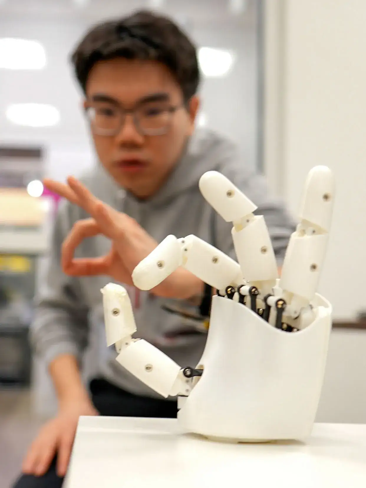 A wristband into a real-time hand reader, and the ultrasound system can ...