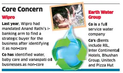 Wipro to sell water purification and treatment business to Earth Water ...