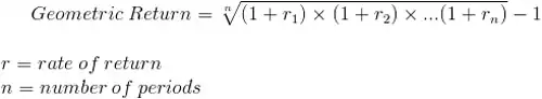 Geometric Average Return - The Economic Times