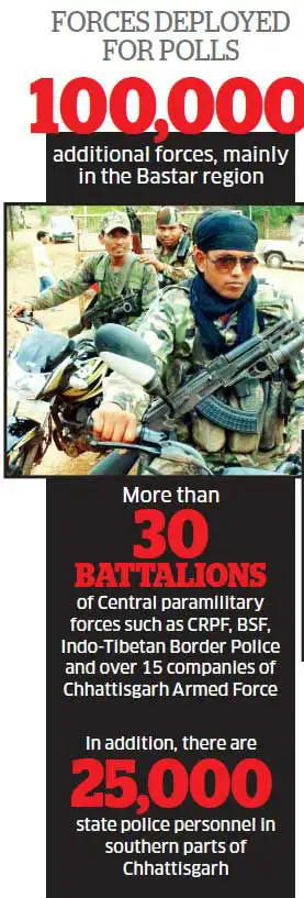 Battleground Bastar: Chhattisgarh goes to polls under the Naxal gun ...