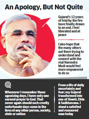 Narendra Modi on Gujarat riots: I was shaken to the core - The Economic ...