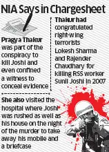Licentious advances led to RSS worker Sunil Joshi’s killing: National ...