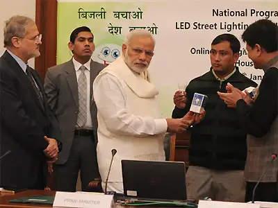 Modi govt's push for energy conservation: PM launches scheme for LED ...
