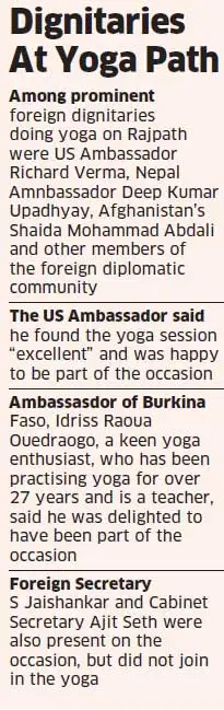 India displays Yoga power to world; PM Narendra Modi calls ...